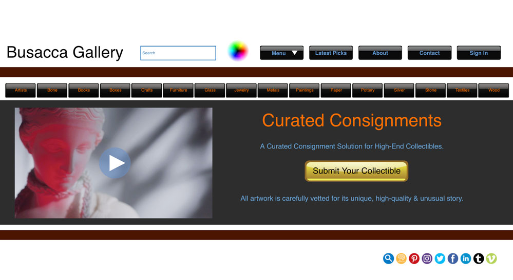 Busacca Gallery - A premier free online consignment service of quality ...